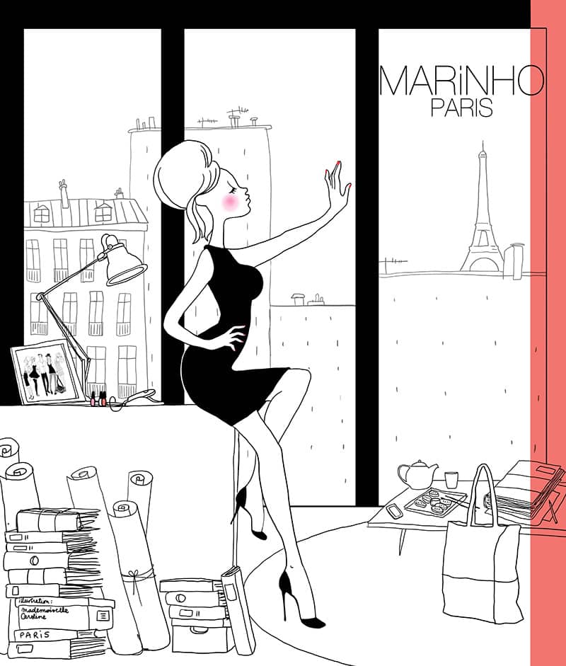 Mademoiselle Caroline: The illustrator in the Alps | OVO Network